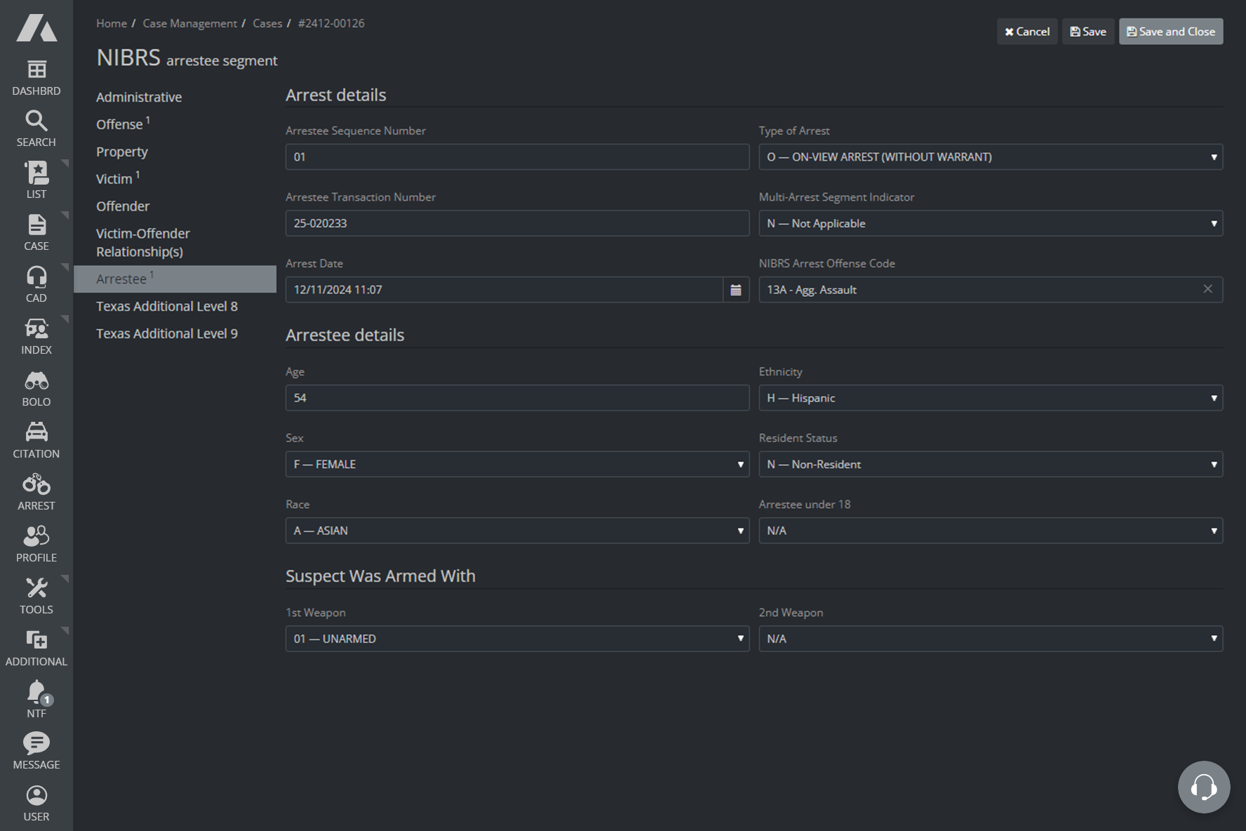 Municipal - Efficient CAD/RMS Solutions for Public Safety | ARMS
